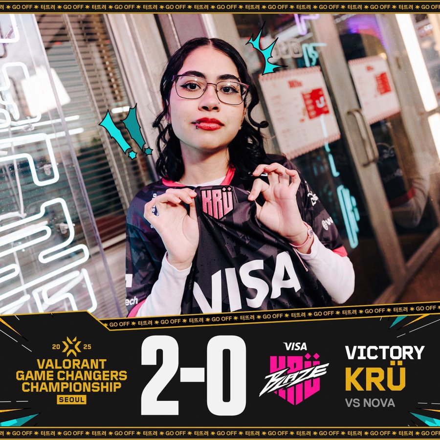 Valorant Game Changers Championship 2025: KRÜ BLAZE громит Nova Esports ...